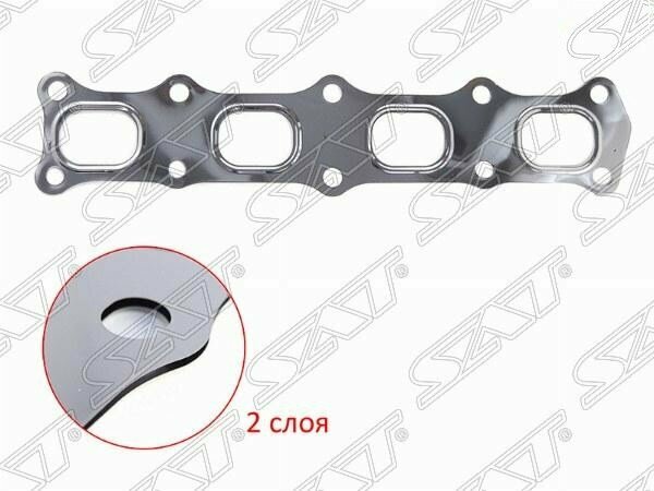 Прокладка выпускного коллектора SAT ST-1555A185 MITSUBISHI ASX/COLT/LANCER X/OUTLANDER 4B10/4B11/4G69 1.8/2.0/2.4 06