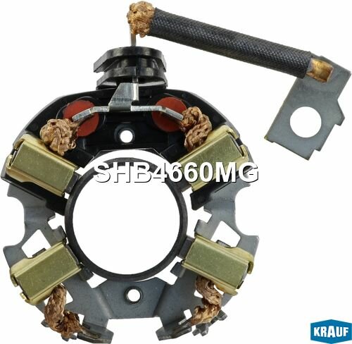 Щёткодержатель стартера AUDI A4, A6, A8, ALLROAD FIAT DUNA, FIORINO OPEL A KRAUF SHB4660MG