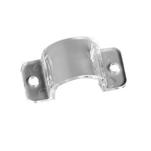 Комплект монтажных клипс для ленты NEON 15x16 DOME/TOP прозр. (уп.20шт) VARTON V4-NS-00.0053. STR-0003