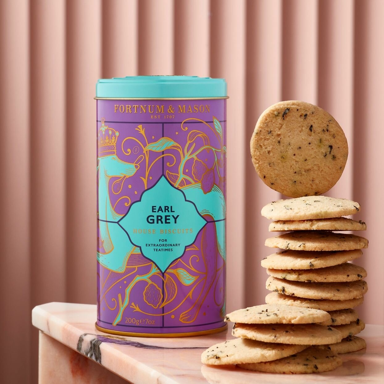 Fortnum&Mason Печенье House Earl Grey, 200 г