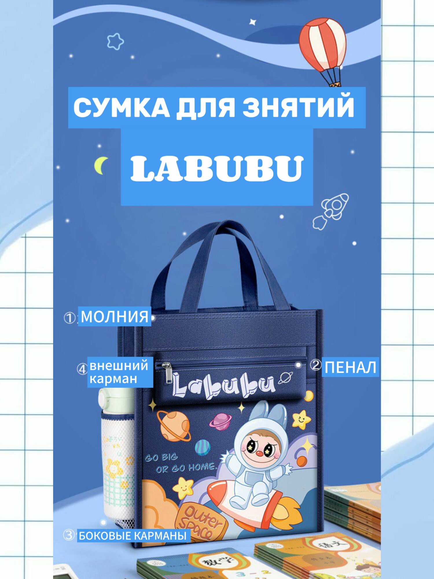 Сумка Лабубу Labubu — фото 1