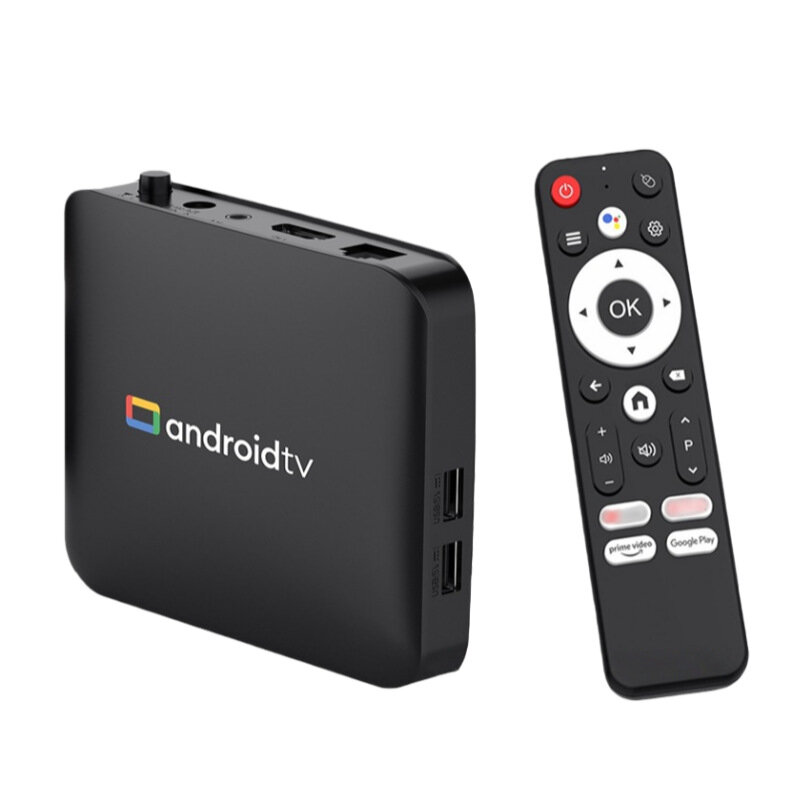 Android 14 Streaming Stick H96Max S905L3 WiFi/LAN Sharing ATV Smart TV Stick Box 4K HD Bluetooth Remote Android TV Stick 4K