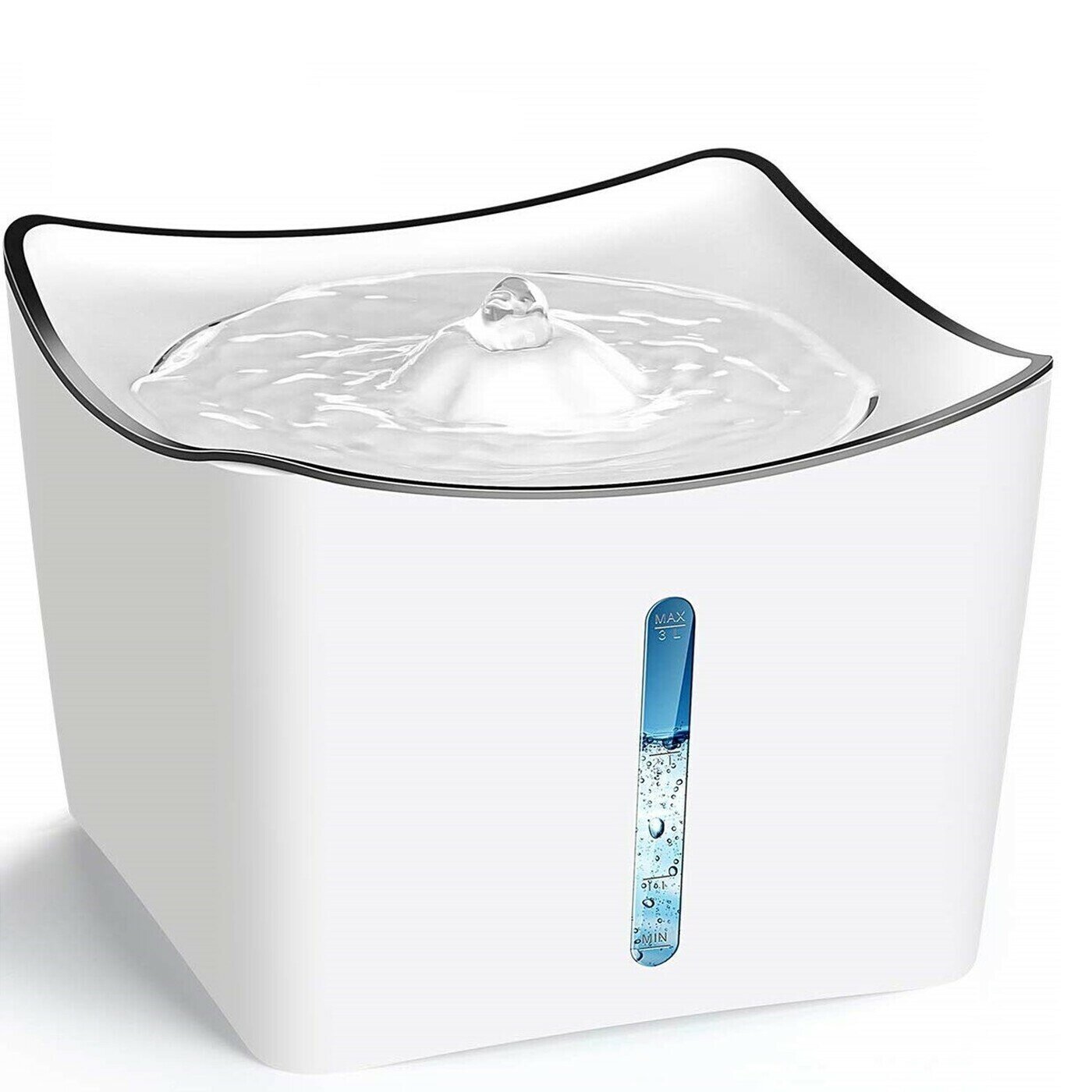 Автопоилка-фонтан для кошек и собак Pet Water Fountain 3л (питьевой фонтан с LED подсветкой)