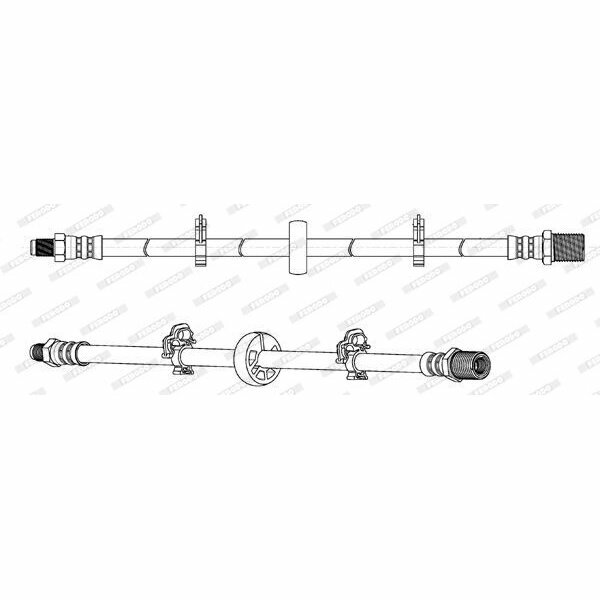 Тормозной шланг, IVECO 504229365 (1 шт.)