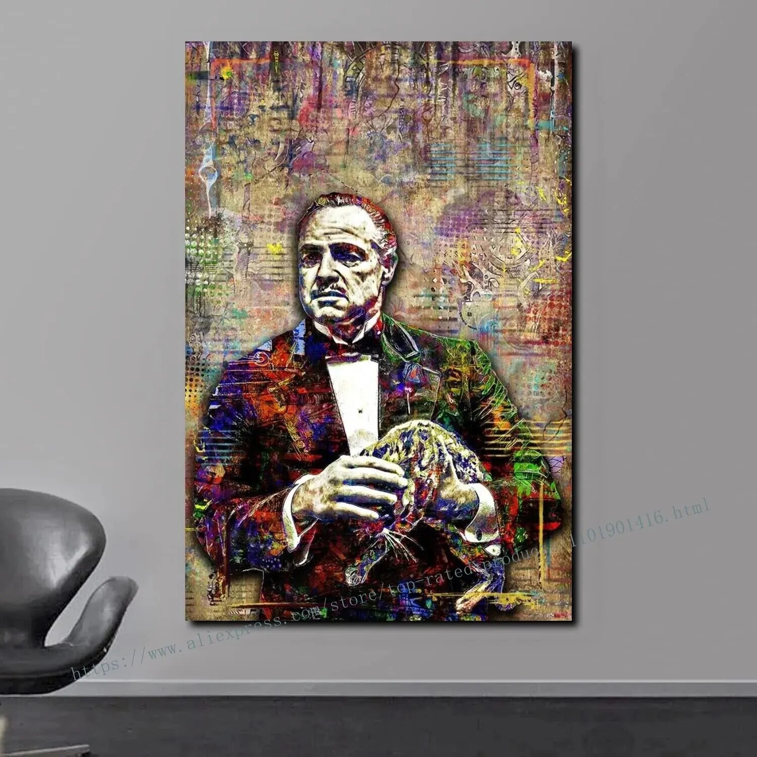 Настенная картина "Крестный отец" P, 30X40CMNoFrame
