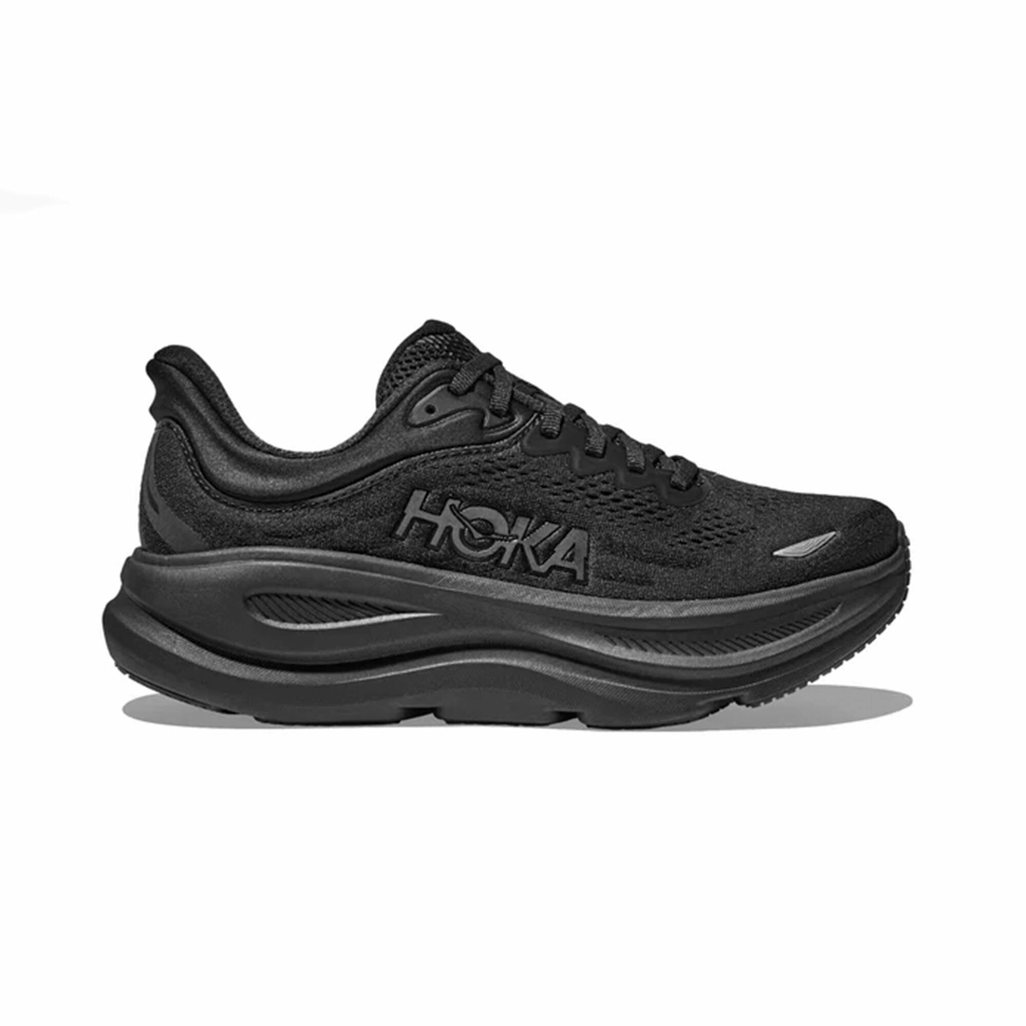 Кроссовки HOKA ONE ONE Bondi 9, полнота 6 (RU)/ на среднюю стопу, размер 4.5K, черный — фото 1