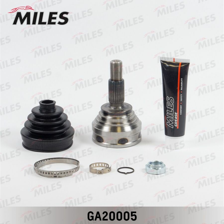 MILES ШРУС наружный AUDI 100/200/80 1.6-2.3 77-91 (GKN 302149) GA20005
