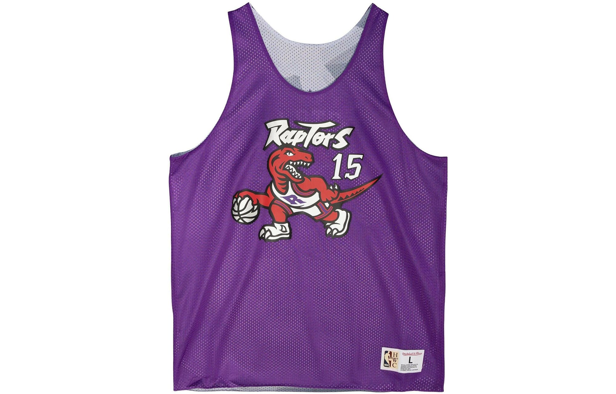 Джерси Toronto Raptors Vince Carter Reversible Tank
