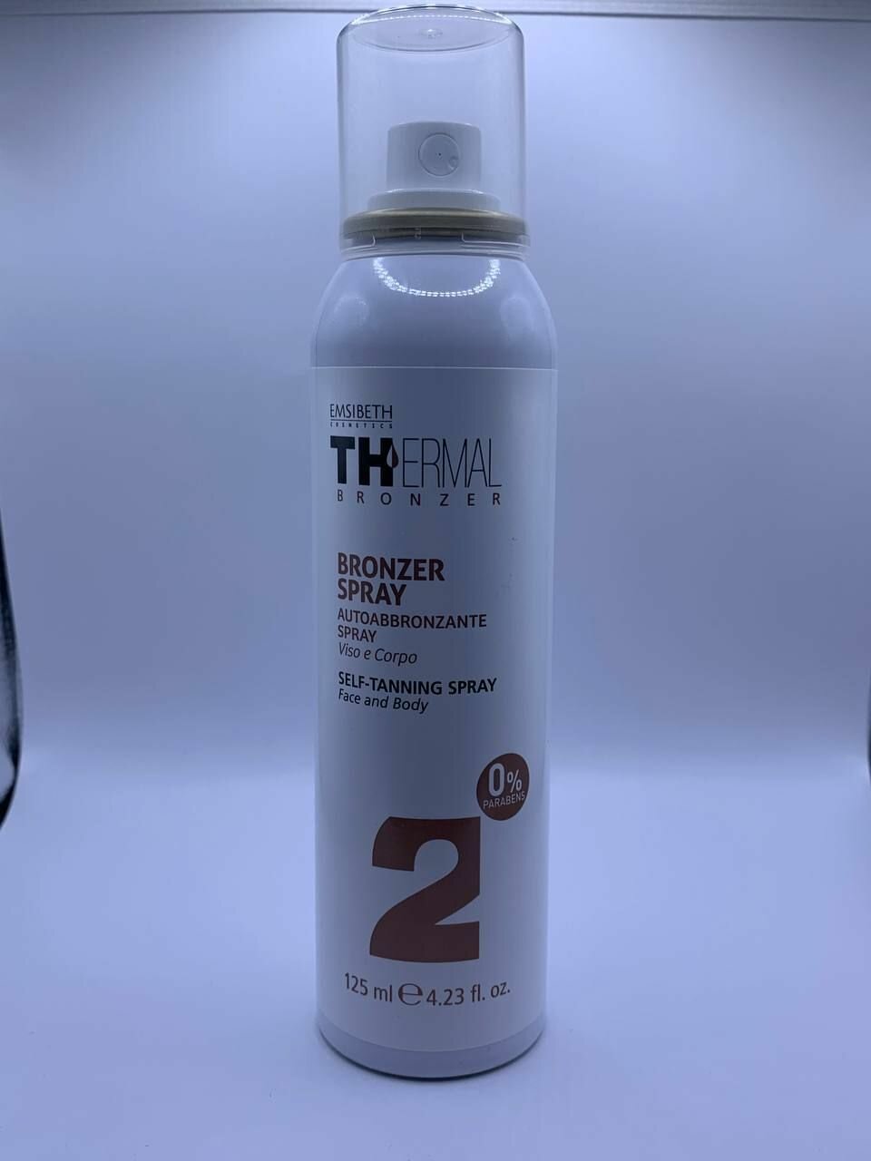 Emsibeth THERMAL BRONZER SPRAY Cпрей-бронзатор для лица и тела с термальной СПА водой
