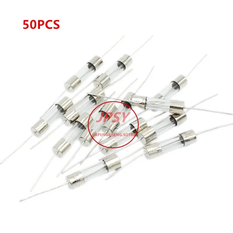 Керамические трубчатые предохранители со свинцом 5*20, 50 шт. 3.15A250V