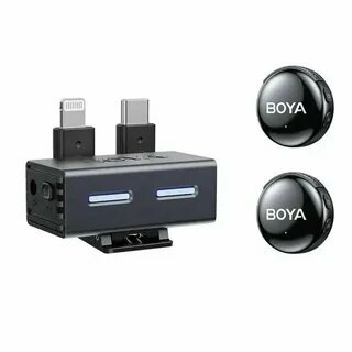 Радиосистема BOYABOYALINK3-01, электретная, 20-20000Гц, USB Type-C, 3.5мм, Lightning, круговая — фото 1