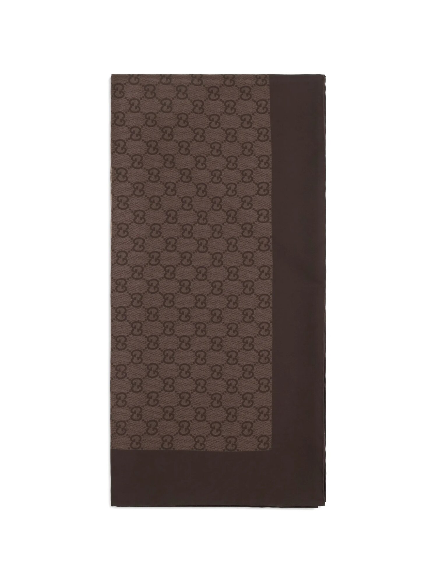 Шарф GG monogram-print twill scarf для девочек
