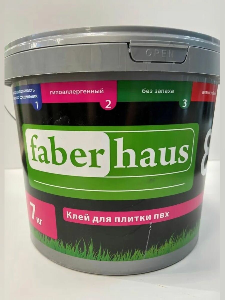 Клей для плитки пвх Faberhaus 88, 7 кг