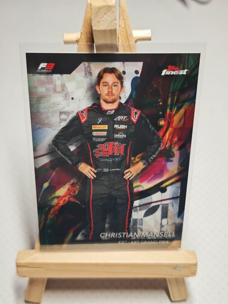 2024 Topps Finest Набор карточек для коллекционирования F1 MANSELL 64