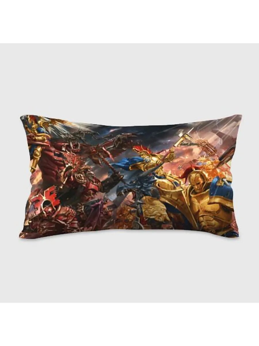 Пекло битвы Warhammer Подушка — фото 1