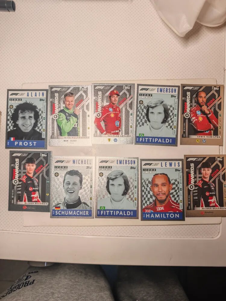 Коллекционная карточка Topps 2025 Turbo Attax F1