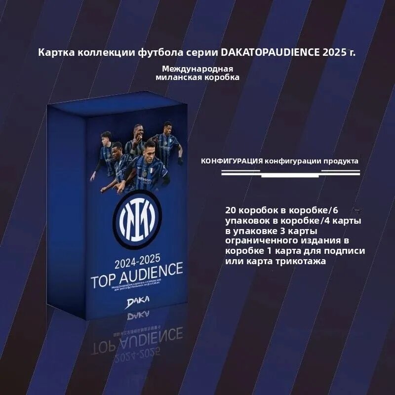 Футбольные карточки DAKA 24-25 (Ювентус, Манчестер Сити), коллекционные, TOP AUDIENCE