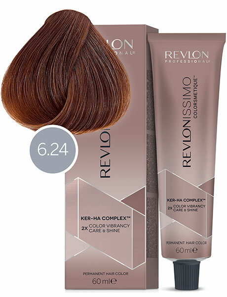 Revlon Professional Revlonissimo Colorsmetique Краска для волос оттенок 6-24 (темный блондин жемчужно-медный)