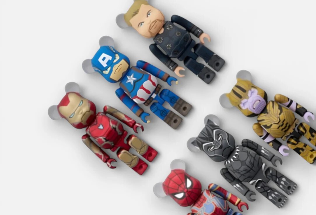 BEARBRICK SERIES MARVEL Фигурка 1 шт