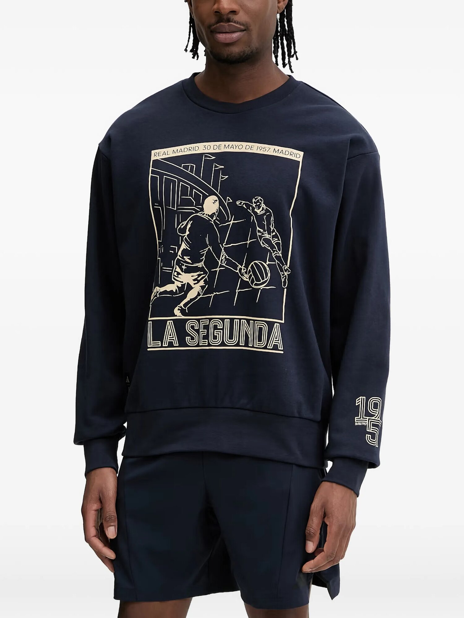 Толстовка Real Madrid Heritage graphic-print sweatshirt