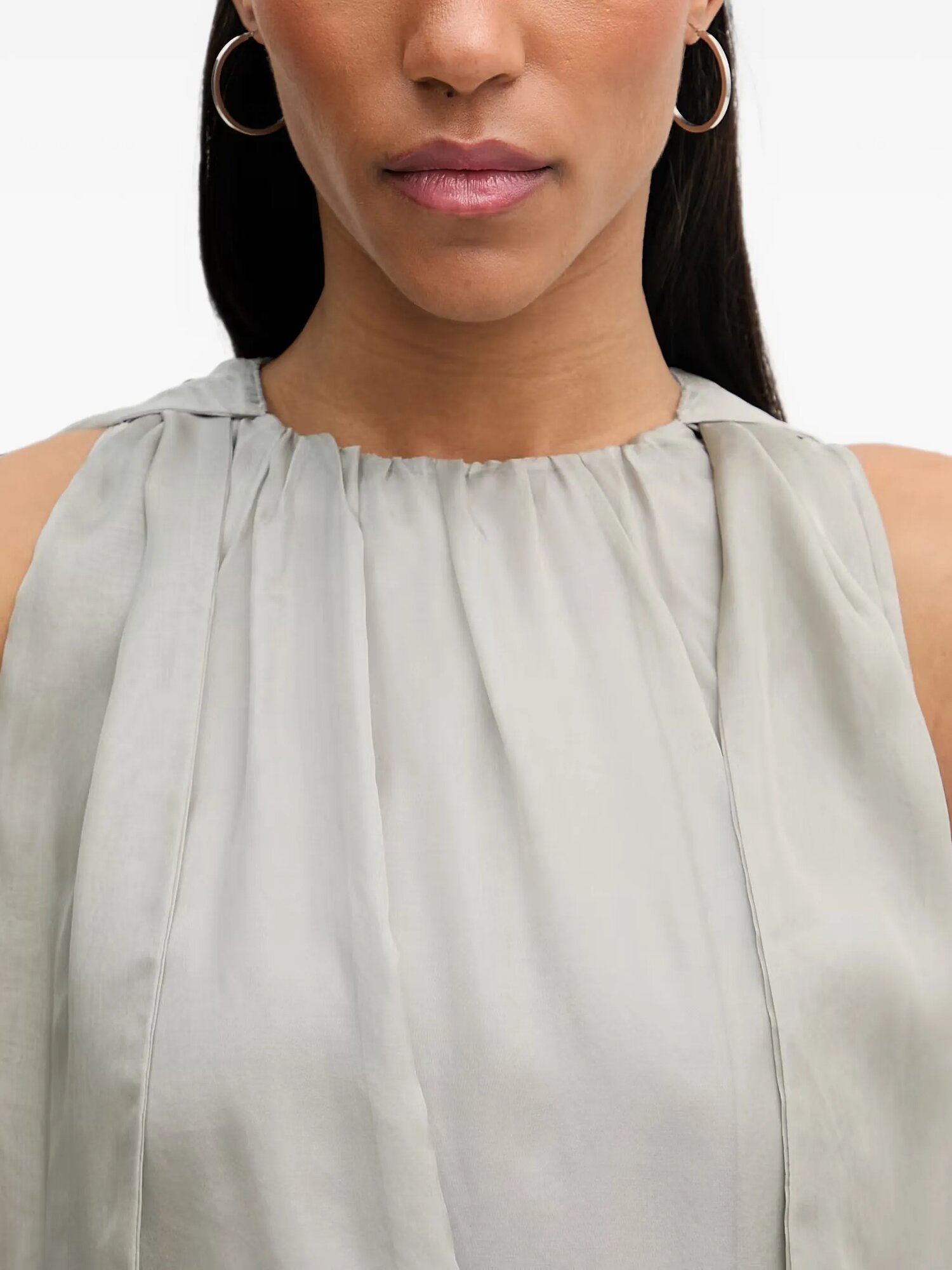 Топ Isabelle Blanche Draped sleeveless top, размер 46 — фото 1