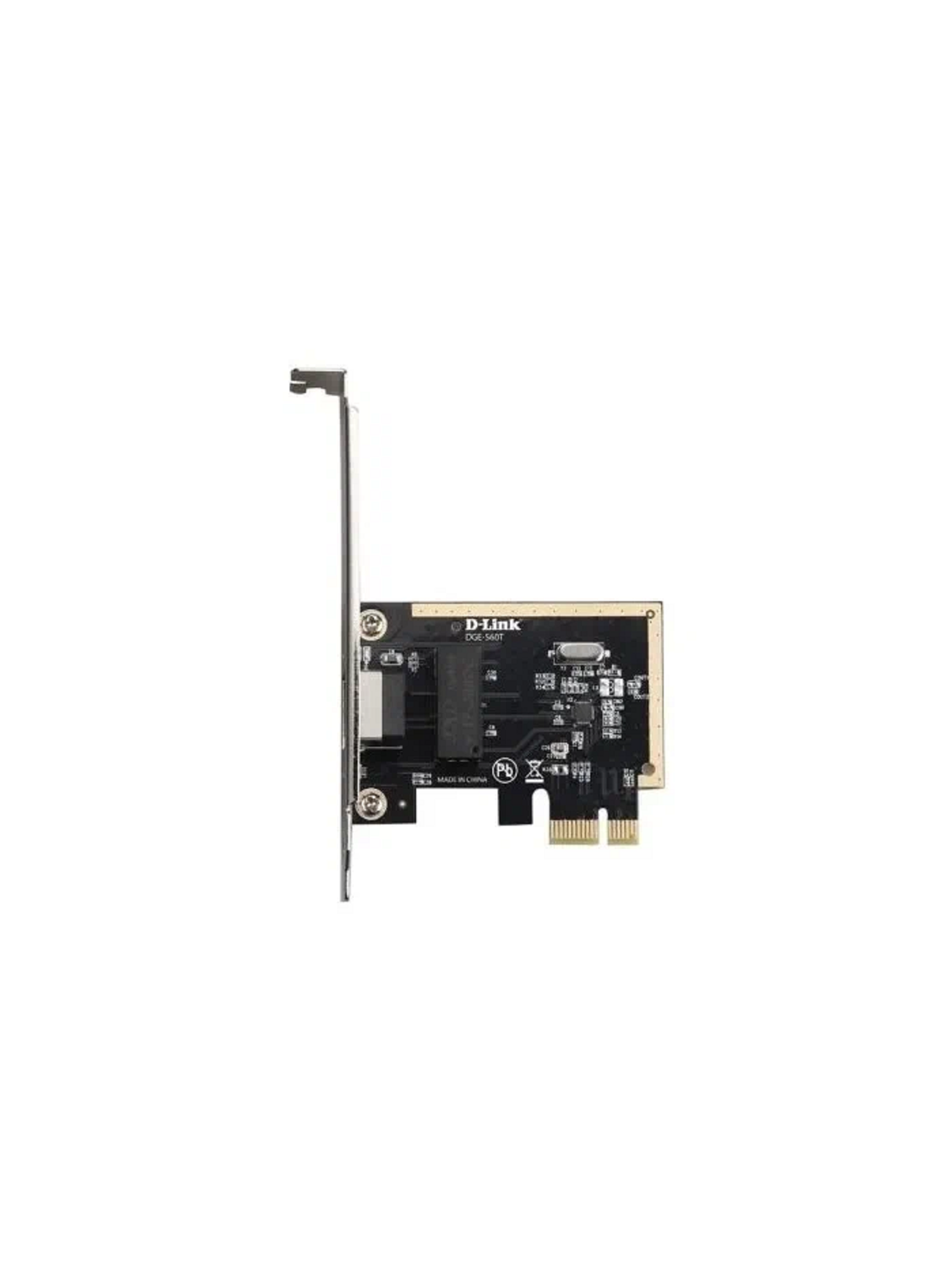 Сетевая карта D-link DGE-560T/D1A PCI-Express Network Adapter with 1 10/100/1000Base-T RJ-45 port.