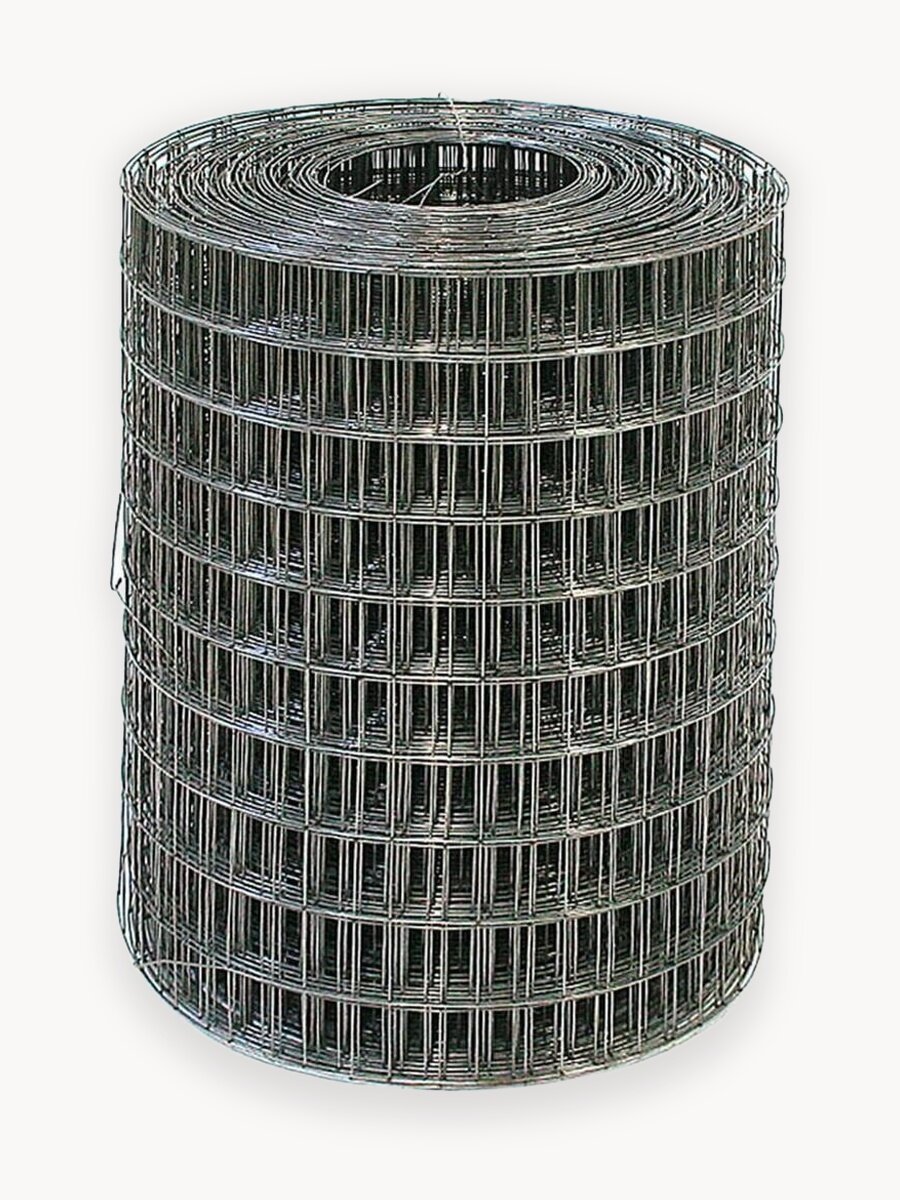 Сетка сварная 50х50х1,4 мм 0,5х50 м, низкоуглеродистая сталь