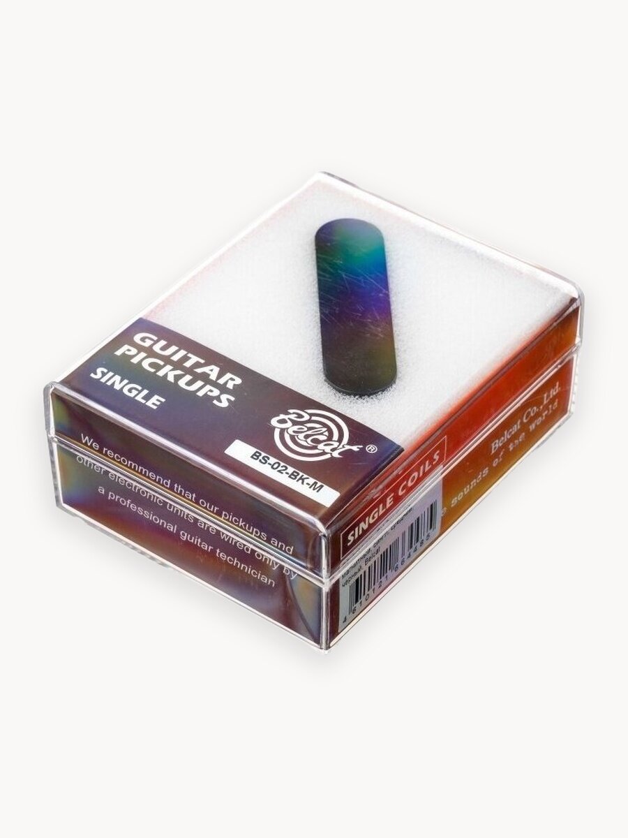 BS-02Middle-BK Звукосниматель магнитный, сингл, средний, черный, Belcat