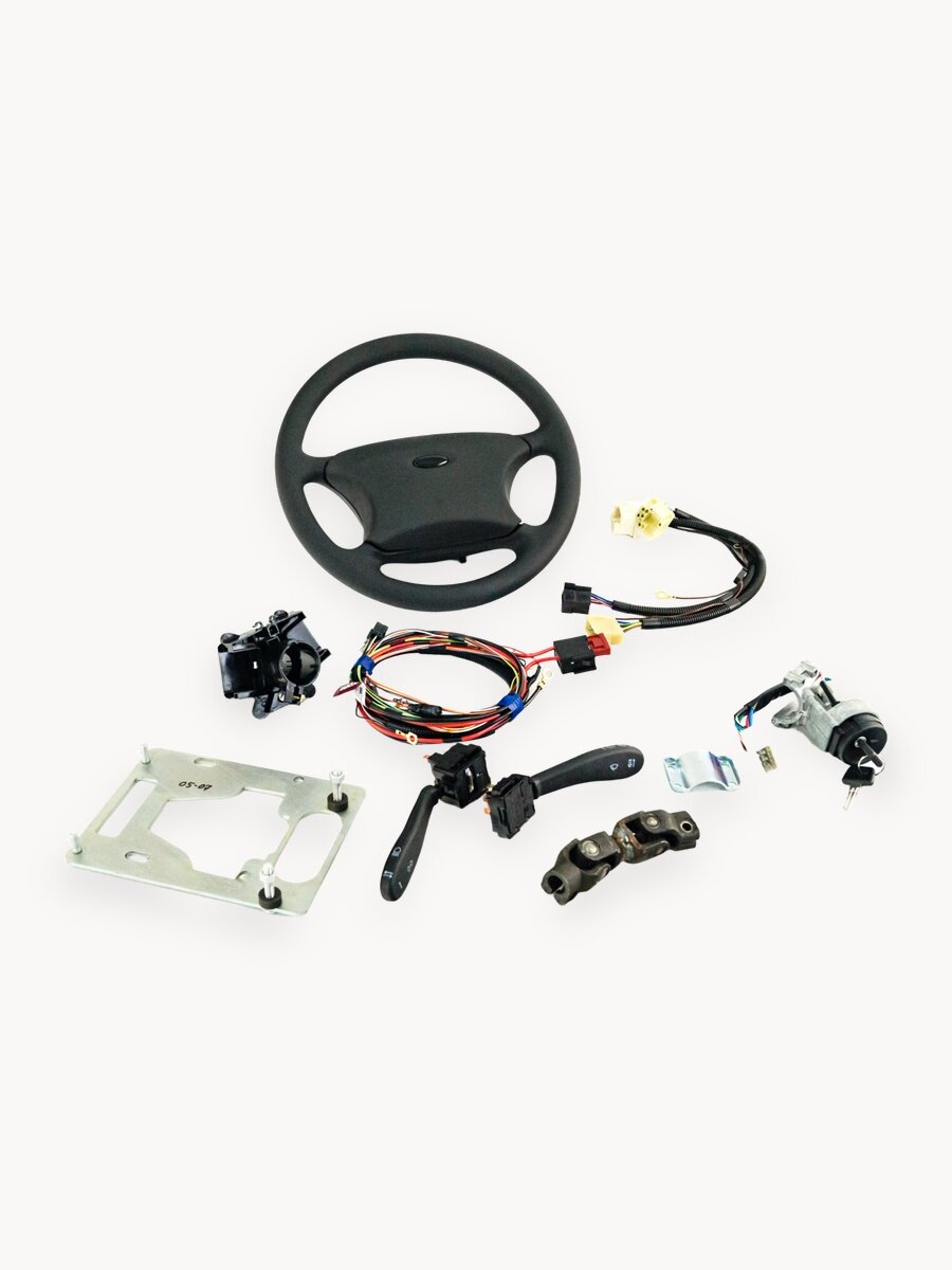 Установочный комплект электроусилителя руля без ЭУРа под 05 редуктор на ВАЗ 2101-2107 инжектор