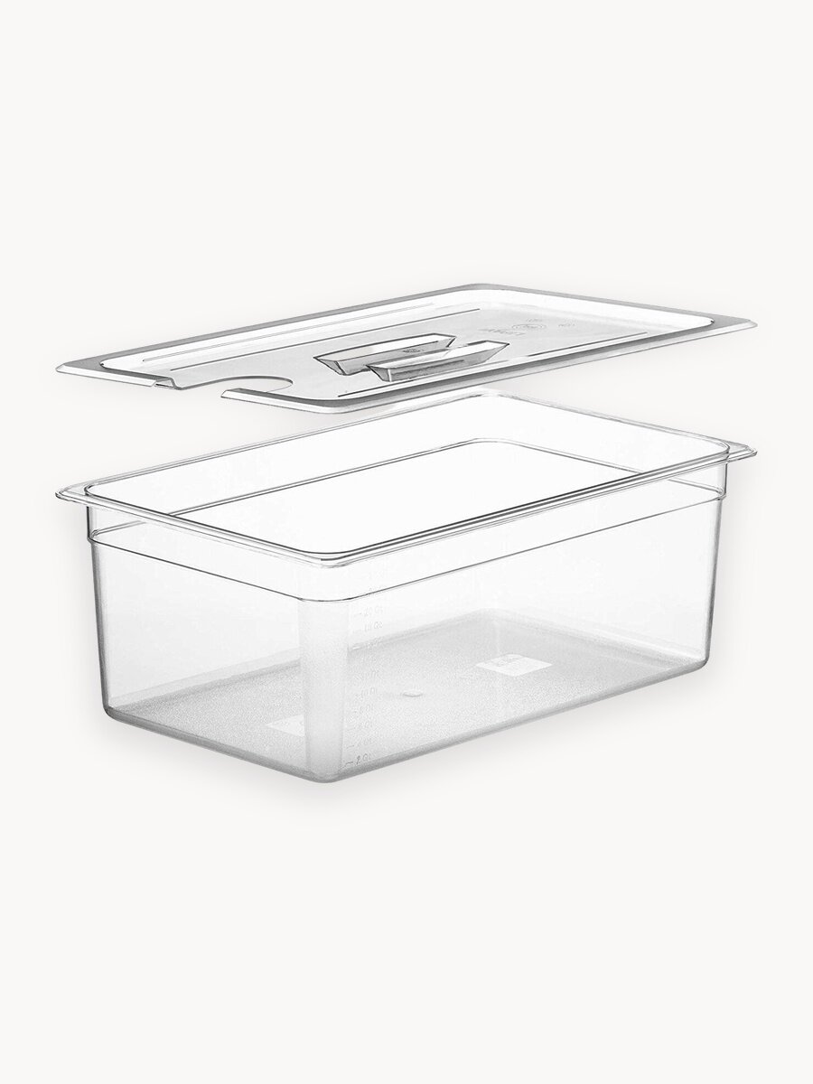Контейнер для Су-Вида Sea-maid, 24 л, бесцветный, поликарбонат, ёмкость Су-вид