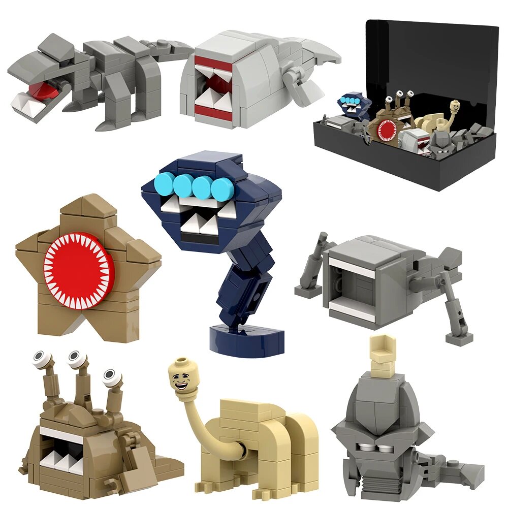 Блоки Bloop Sea Monster 5-в-1 313pcs