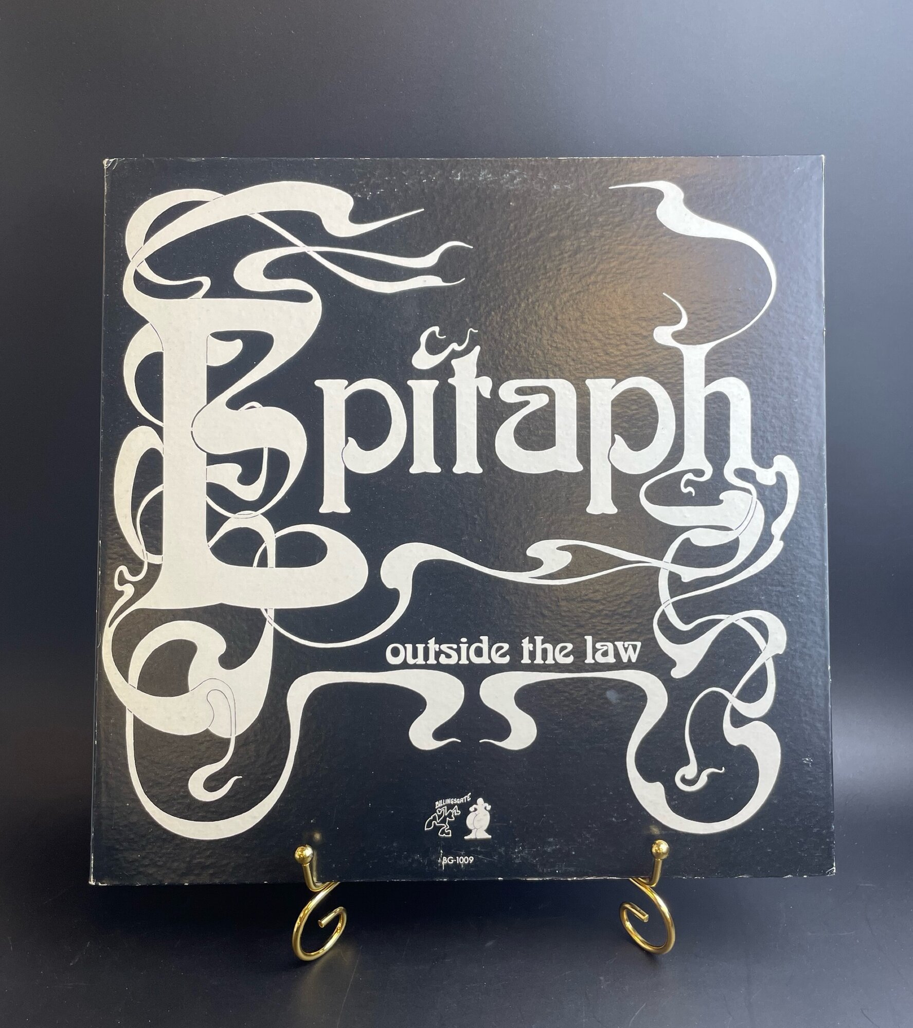 Epitaph – Outside The Law - 1974 LP USA Billingsgate Records. Виниловая плстинка 12 дюймов
