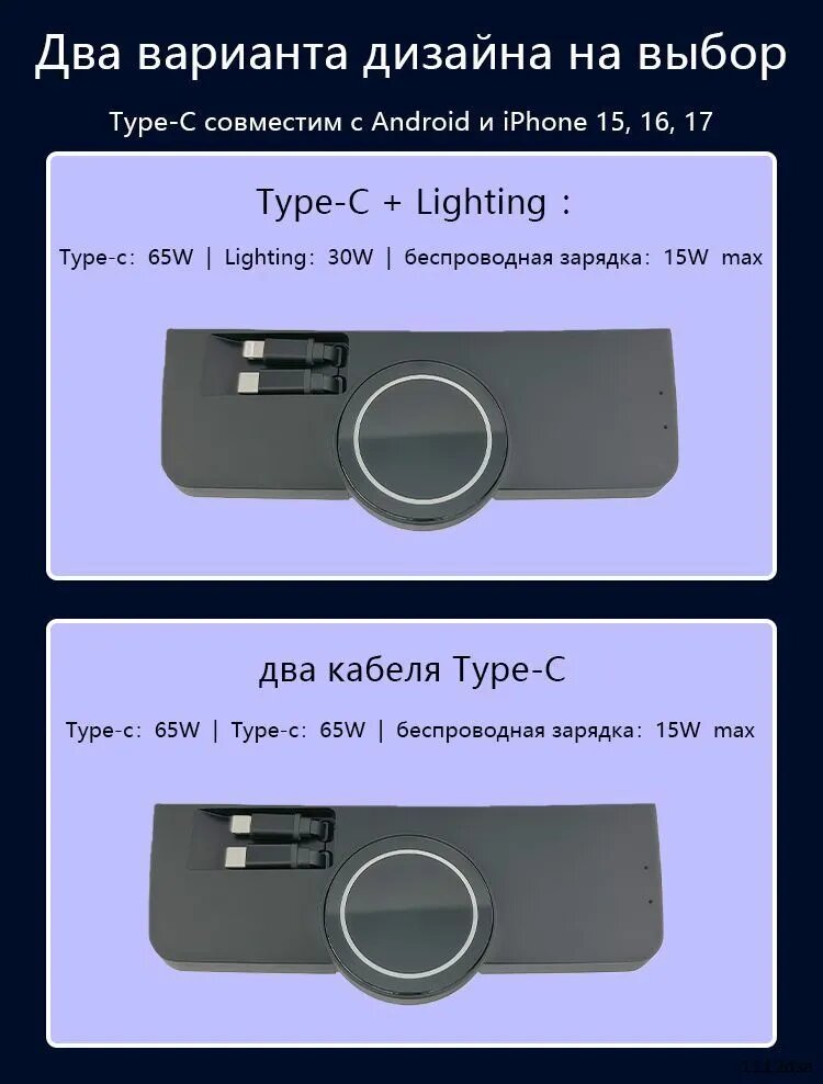 Беспроводное зарядное устройство для автомобильного зарядного устройства Audi Q5 A4 A5 для быстрой зарядки QC3.0