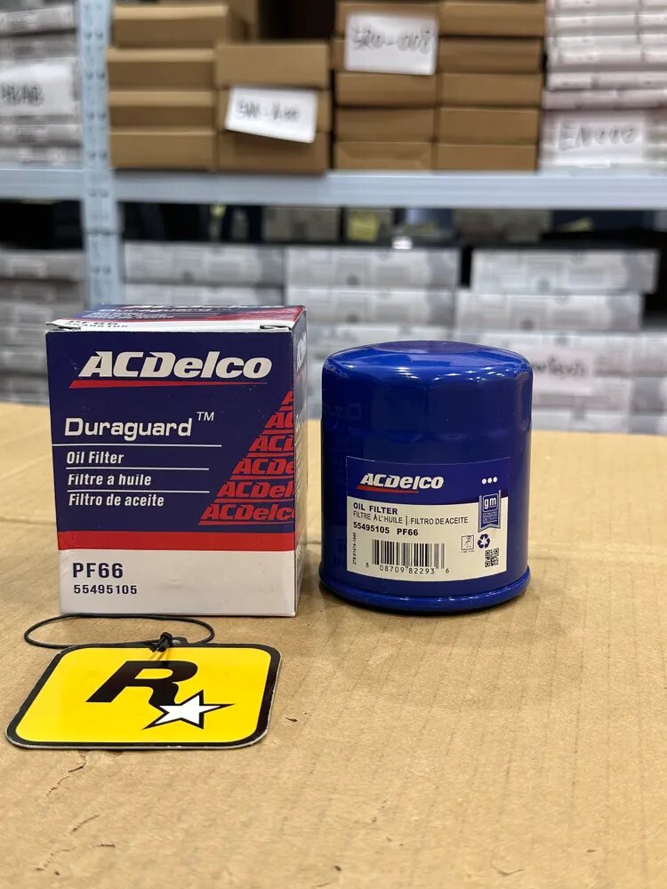 ACDelco Фильтр масляный арт. PF66, 1 шт.
