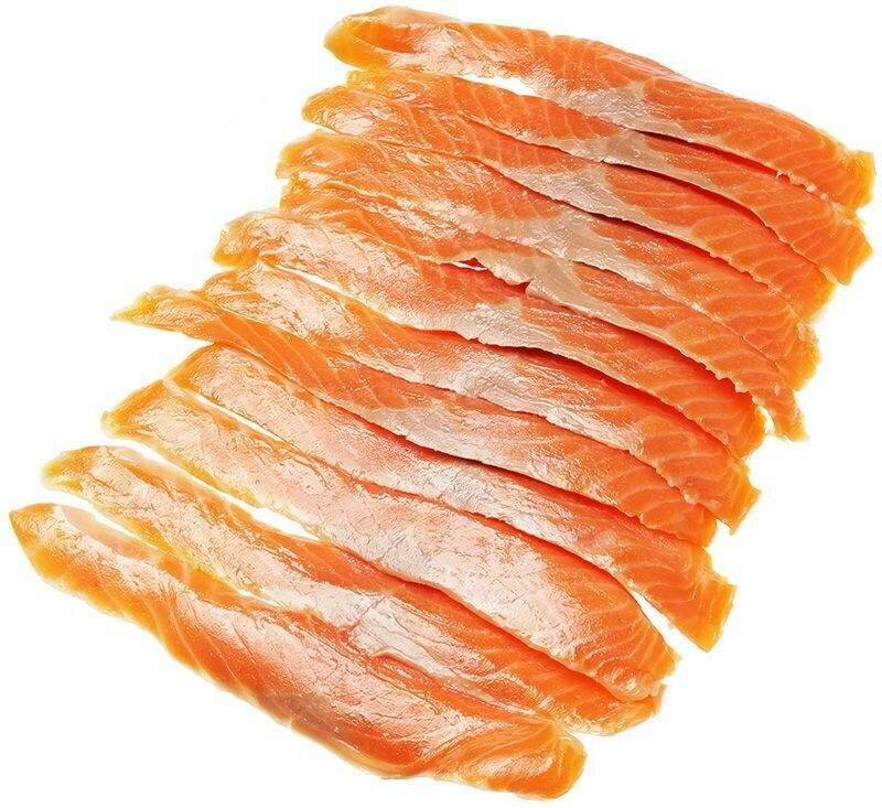 Форель слабосоленая нарезка 300г, Деликатеска, без консервантов замороженная