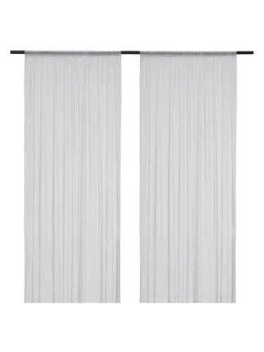 IKEA Тюль 145x300 см белый
