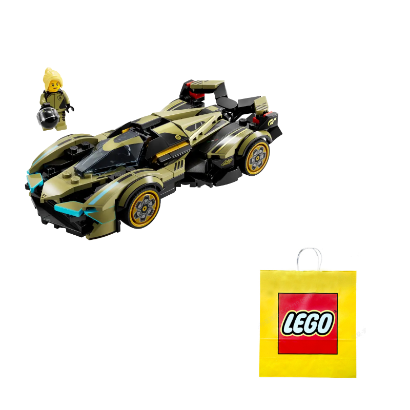 Конструктор унисекс LEGO Super Racing Lamborghini Lambo V12 Vision GT Super Car, 230 деталей