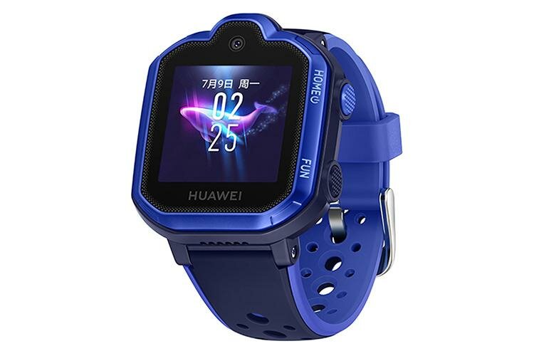 Умные часы детские HUAWEI Kids Watch 3 Pro Smart HD, цвет: aurora blue, водонепроницаемые, GPS, звон