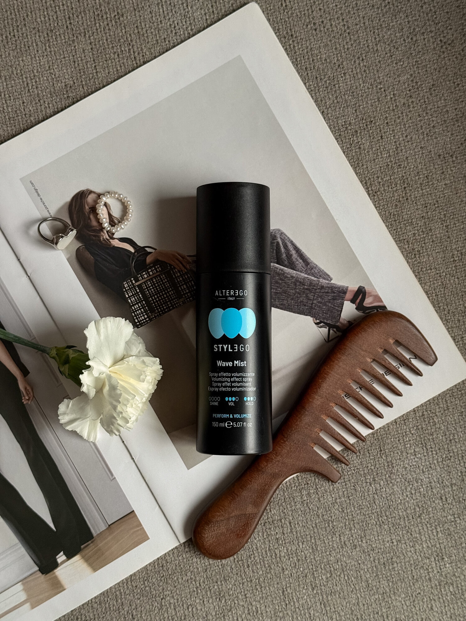 Спрей для волос AlterEgo "Italy Wave Mist", для объёма, без утяжеления