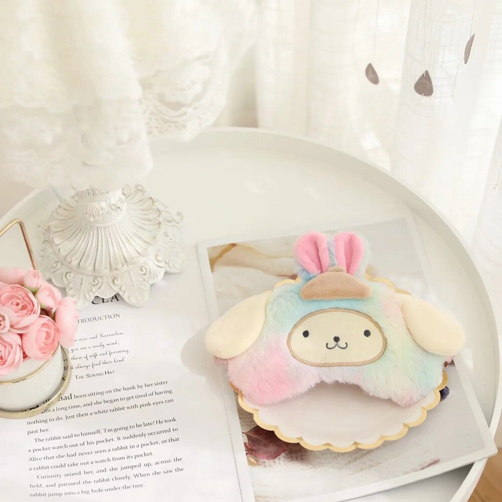 Симпатичная мультяшная маска для сна, подходит для детей, студентов, мальчиков и девочек, снимает усталость глаз, обеспечивает воздухопроницаемость и защиту глаз.