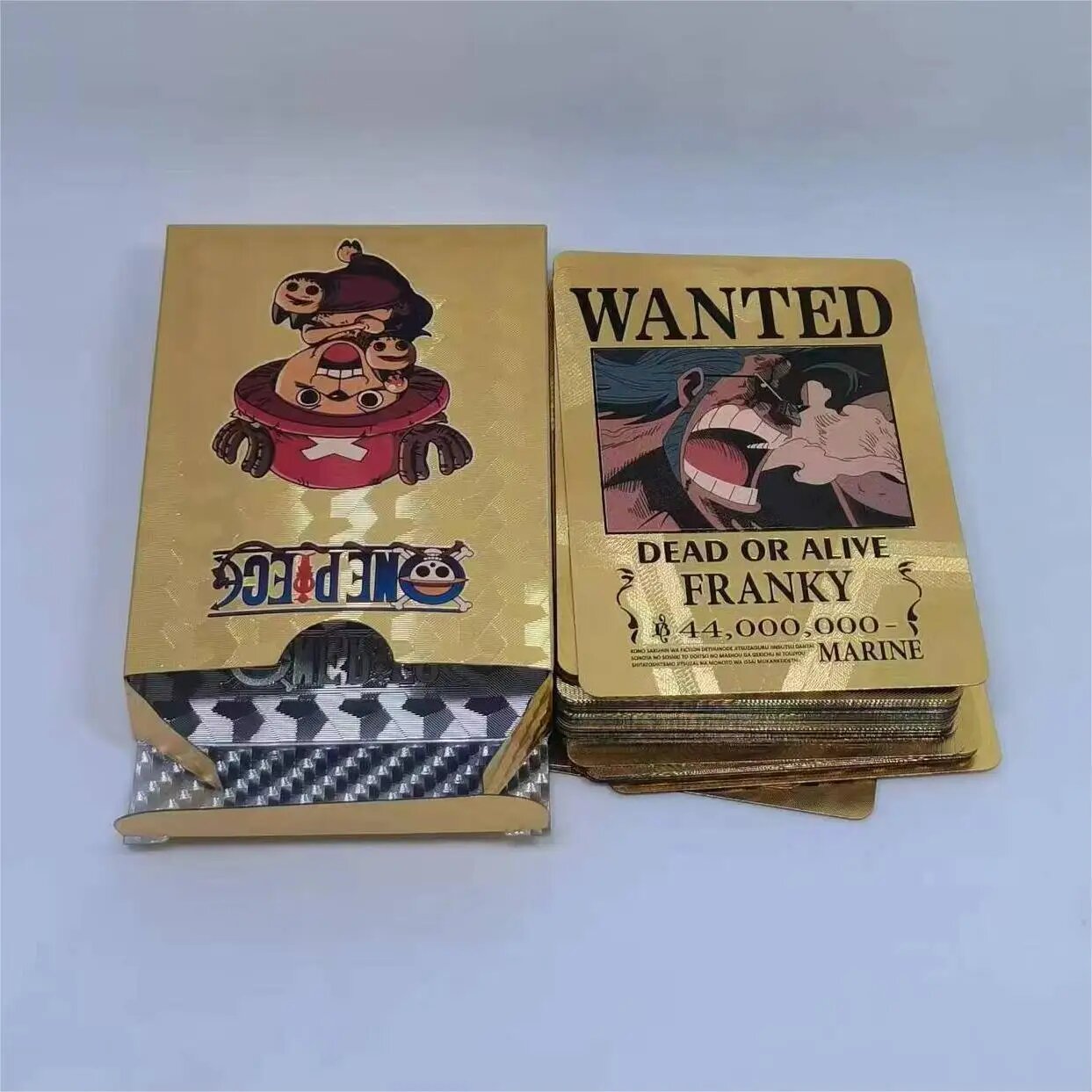 Bandai One Piece Card Luffy Sauron Collection 55 Gold Foil Cards