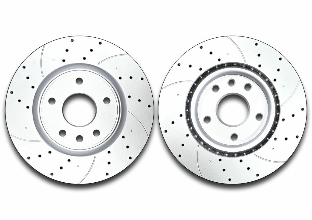 Тормозной диск Gerat DSK-F285P (передний) Platinum CHRYSLER PACIFICA/DODGE JOURNEY (348 мм)