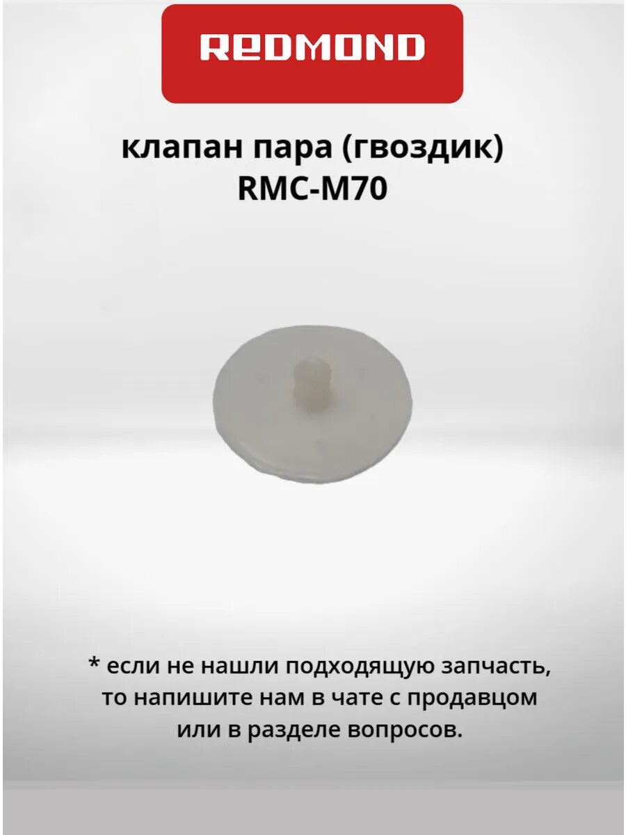 Клапан пара (гвоздик) RMC-M70