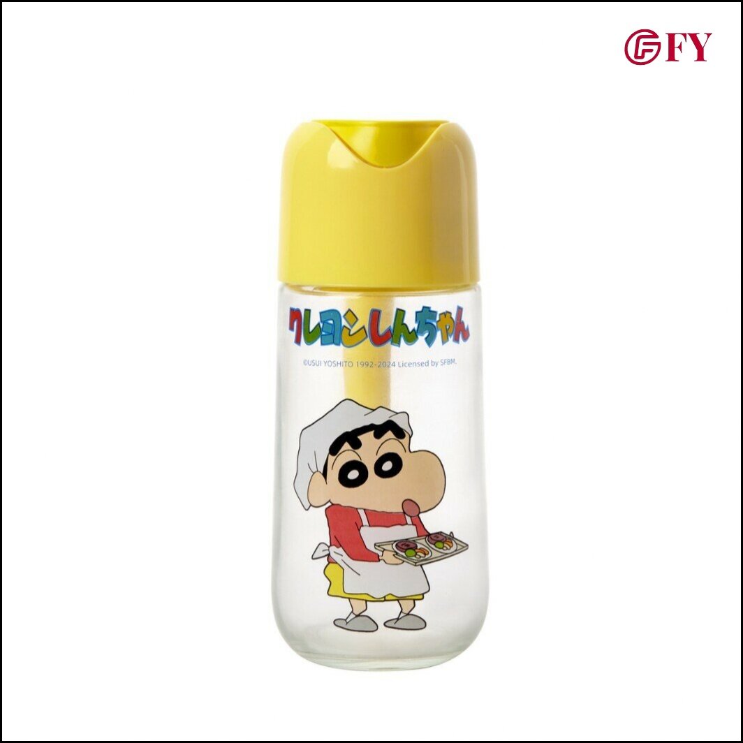 Масленка Shin-chan, с сахаром и мелками, 500мл Симпатичная чашка для воды из мелка Shin-chan