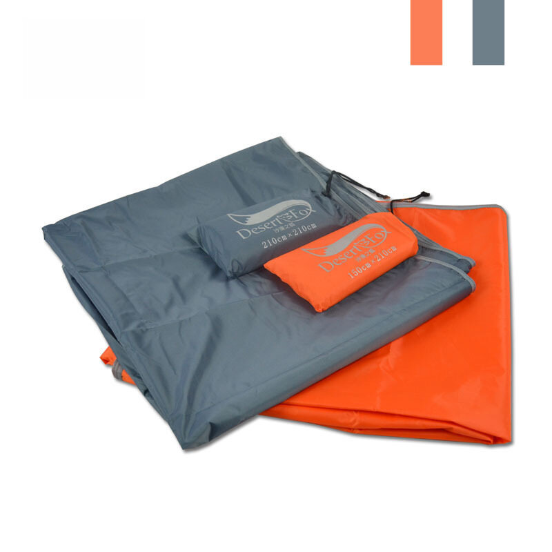 Коврик для палатки из толстого оксфордского ткани, коврик для пола палатки, коврик для кемпинга, противоувлажнительный коврик, пикник-коврик, коврик для ковриков, коврик для пола (синий), размеры 200*210см и 150*210см, вмещает 3-4 человека, вес менее 3 кг