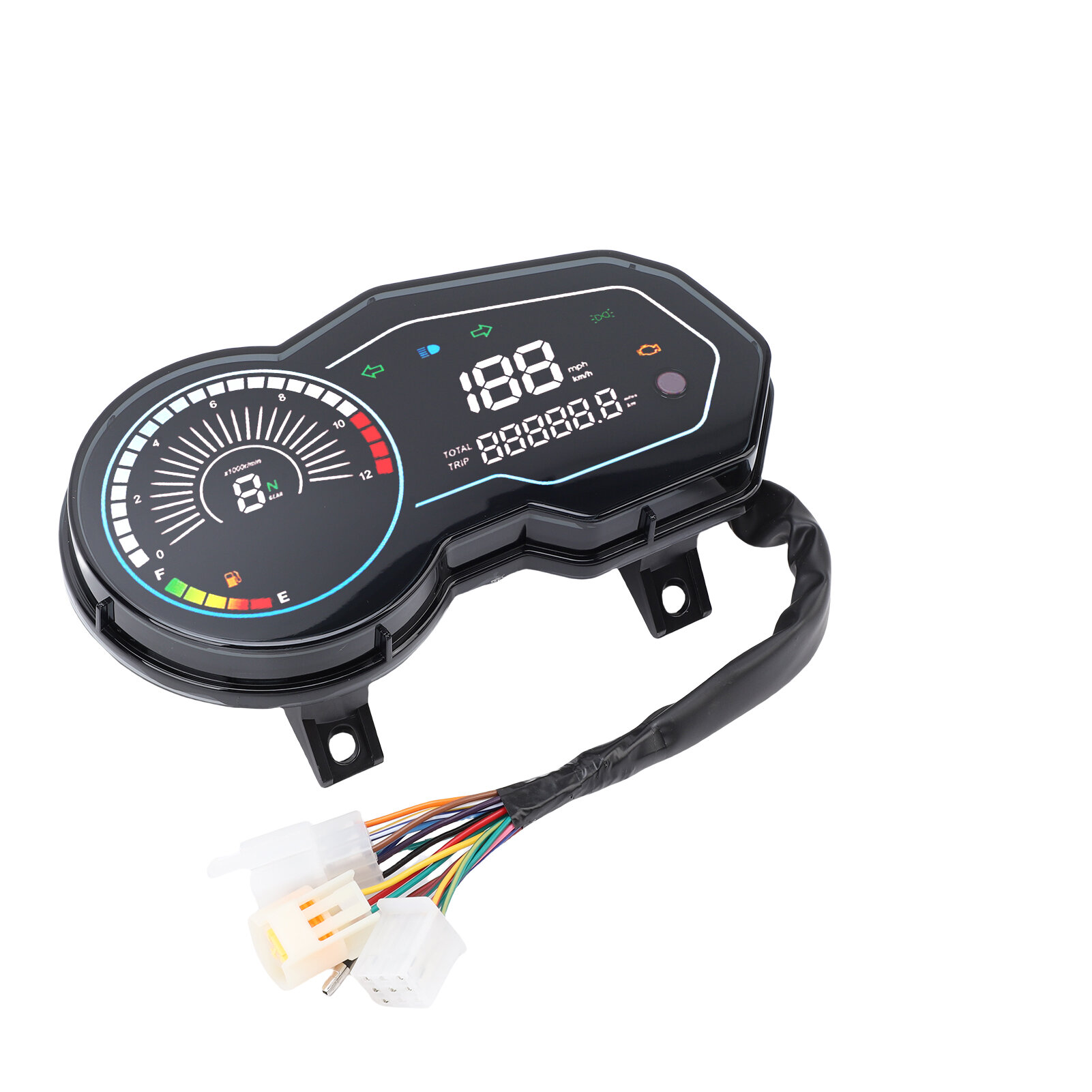 Замена цифрового Одометра Спидометра мотоцикла для Italika 150z 150sz 170z, Датчик скорости с дисплеем миль/ч км/Ч
