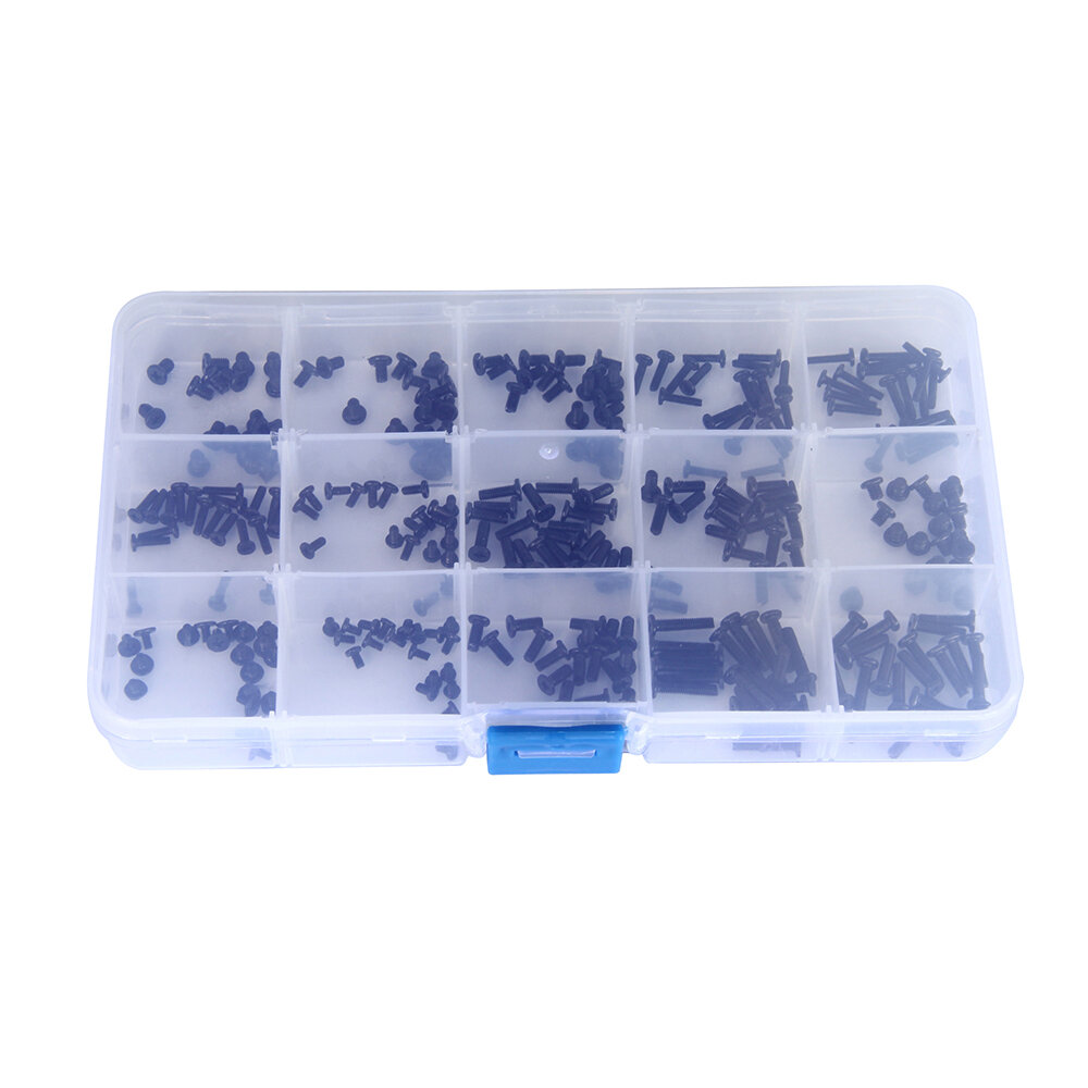 300 шт. набор винтов, коробка, универсальный комплект для ремонта ноутбуков и ПК.