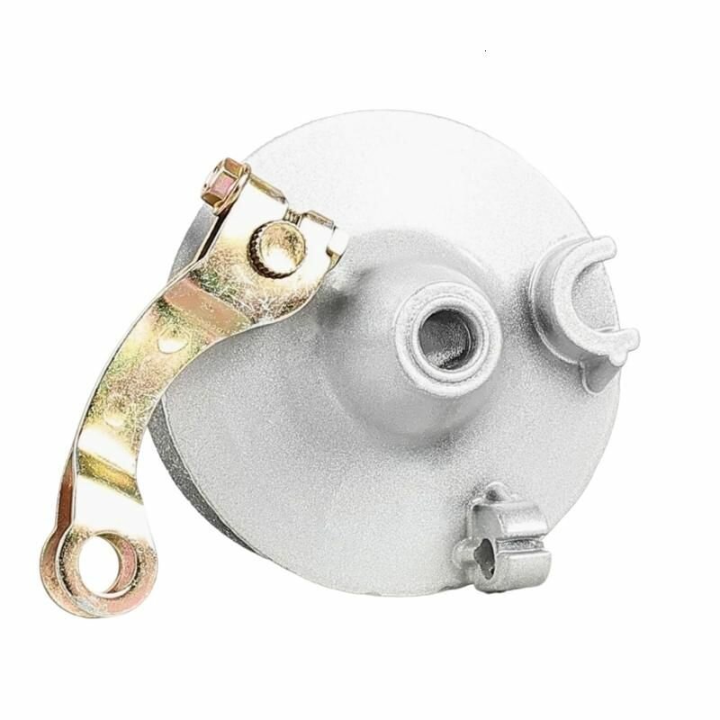 Передний барабанный тормоз для скутера, Серебро