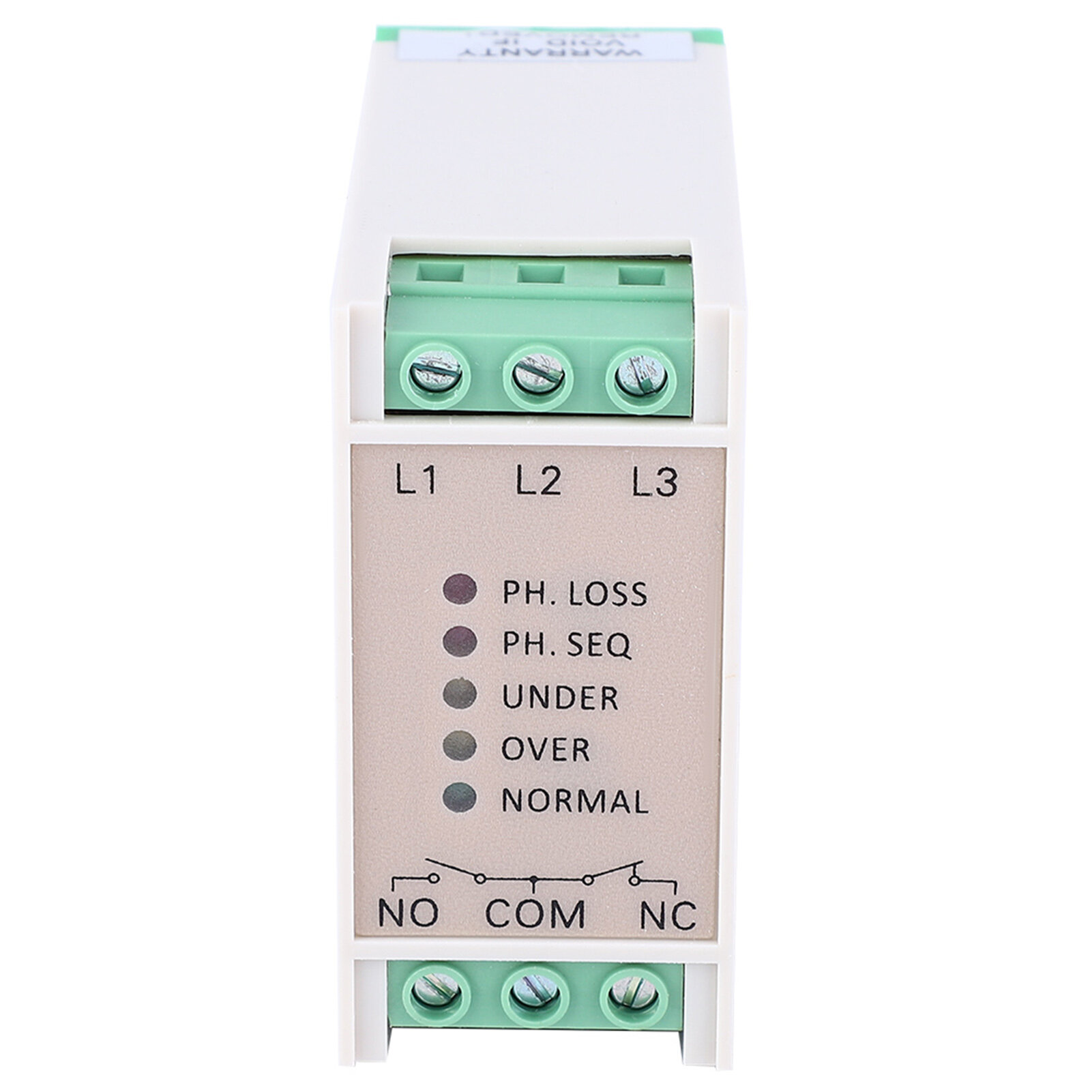 Реле контроля последовательности фаз, защита от перенапряжения, трехфазное реле контроля для воздушных компрессоров, электродвигателей, распределительных коробок, трехфазной системы.