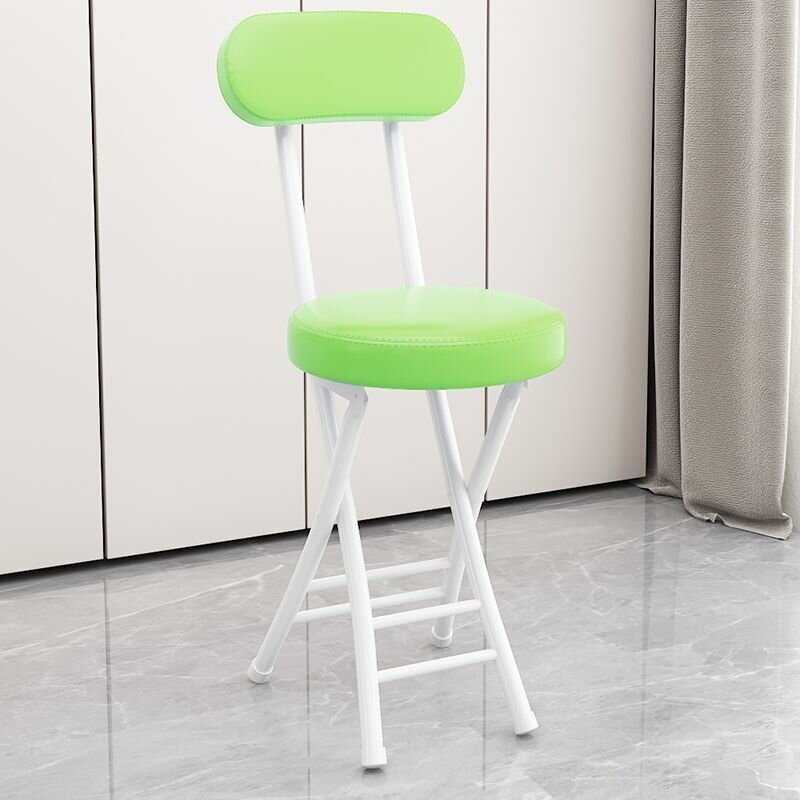 Складной стул для дома, обеденный стул, удобный стул, стул с подлокотниками, стул для общежития, стул для стола, портативный круглый стул для взрослых оптом